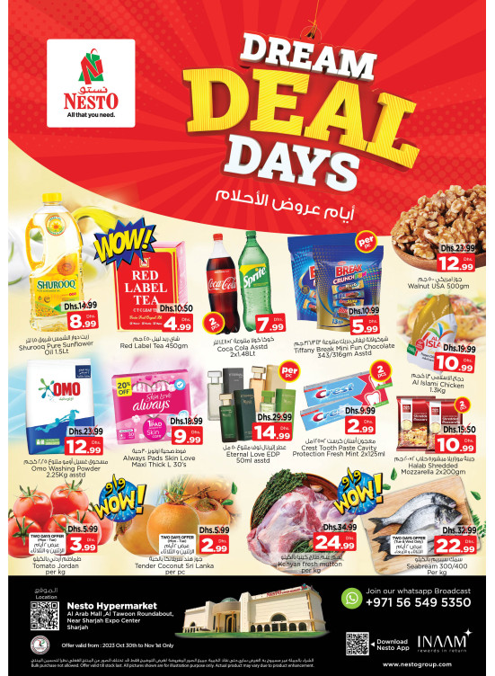 Midweek Deals - Arab Mall from Nesto until 1st November - Nesto UAE ...