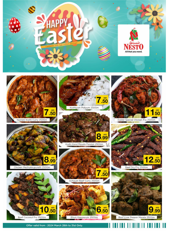 Happy Easter from Nesto until 31st March - Nesto UAE Offers & Promotions