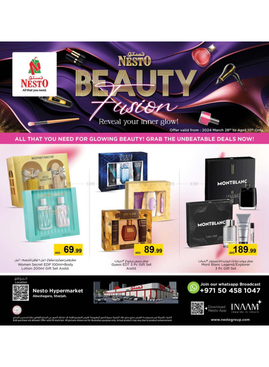 Beauty Deals - Abu Shagara from Nesto until 10th April - Nesto UAE ...
