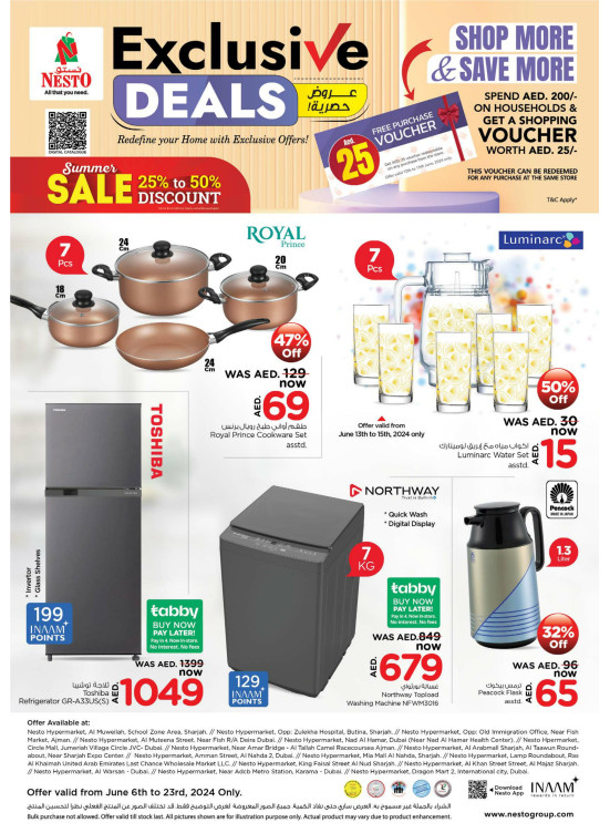 Exclusive Deals from Nesto until 23rd June - Nesto UAE Offers & Promotions