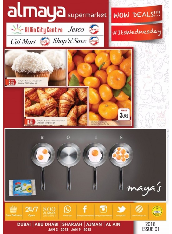 Al Maya Weekly Offers - Wow Deals from Al Maya until 10th January - Al ...