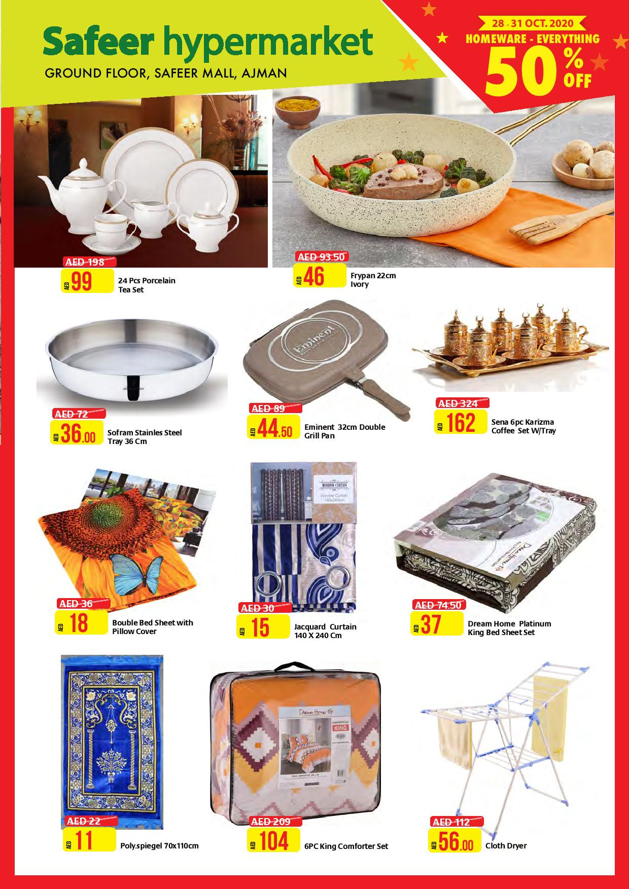 Everything 50% OFF - Safeer Mall Ajman from Al Safeer Hypermarket until ...