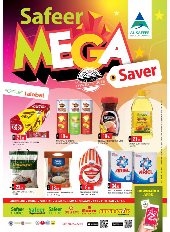 Mega Saver from Al Safeer Hypermarket until 13th January - Al Safeer ...