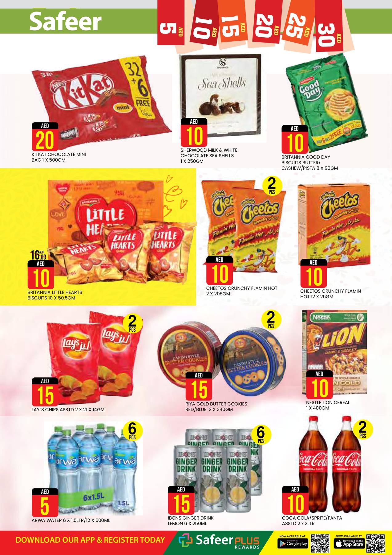 5 AED To 30 AED Deals from Al Safeer Hypermarket until 27th January ...