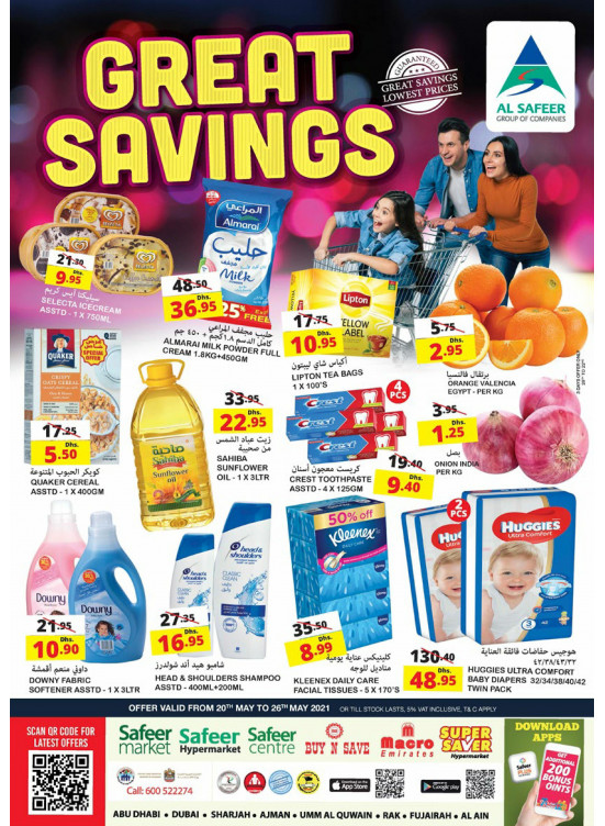 Great Savings from Al Safeer Hypermarket until 26th May - Al Safeer ...