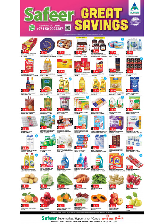 Great Savings from Al Safeer Hypermarket until 13th October - Al Safeer ...
