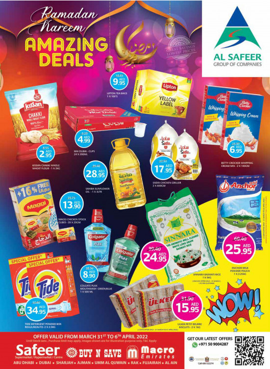 Amazing Deals from Al Safeer Hypermarket until 6th April - Al Safeer ...