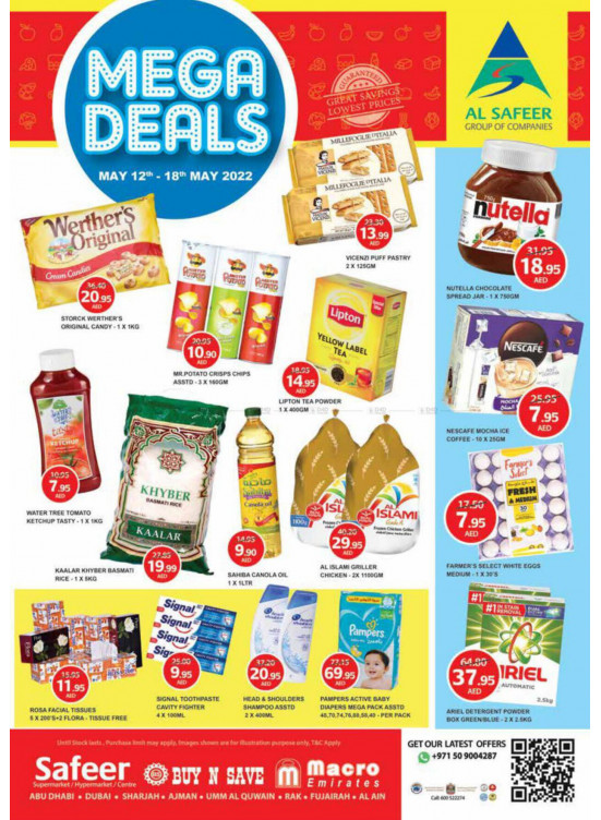 Mega Deals from Al Safeer Hypermarket until 18th May - Al Safeer ...