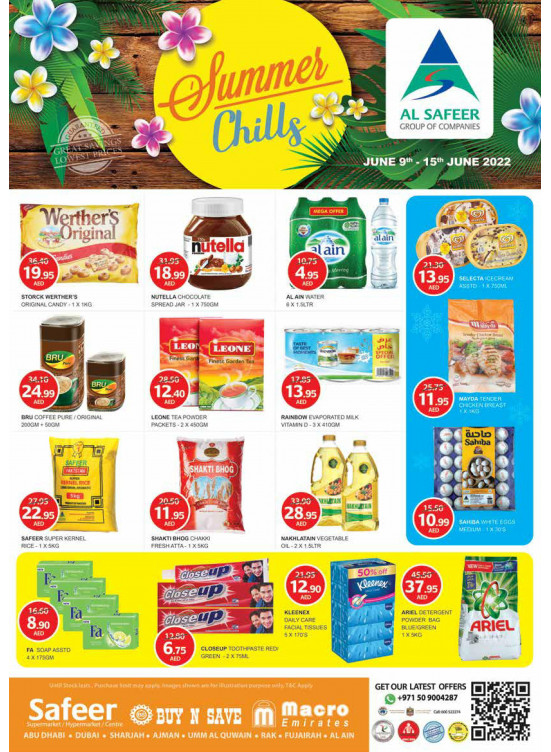 Summer Deals from Al Safeer Hypermarket until 16th June - Al Safeer ...