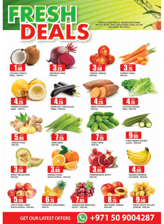 Fresh Deals from Al Safeer Hypermarket until 26th September - Al Safeer ...