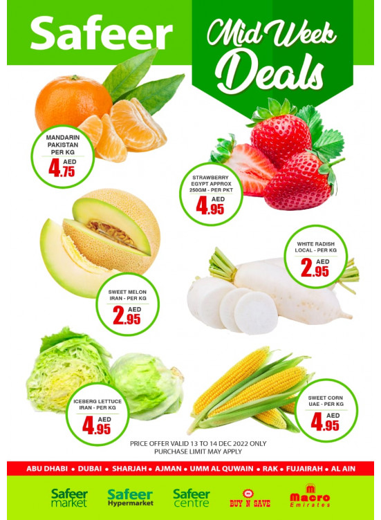 Midweek Deals from Al Safeer Hypermarket until 14th December - Al ...