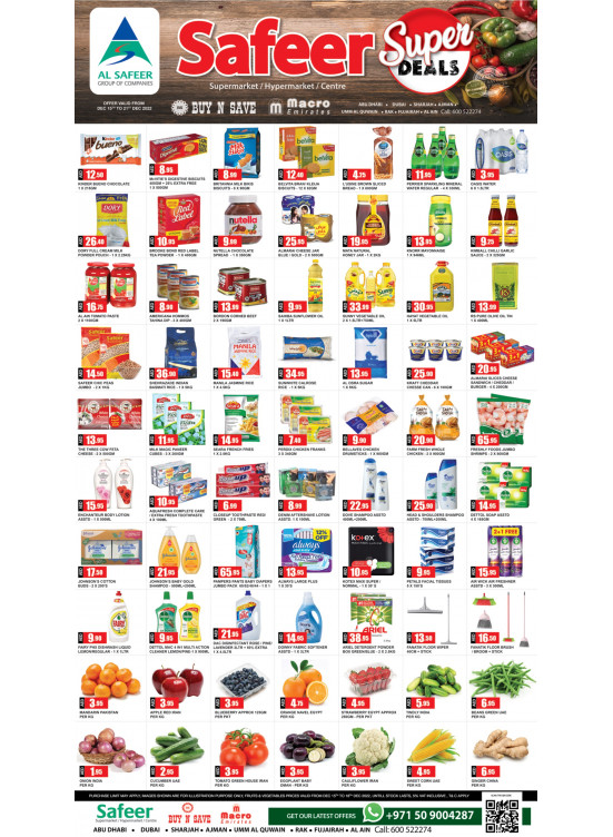 Super Deals from Al Safeer Hypermarket until 22nd December - Al Safeer ...