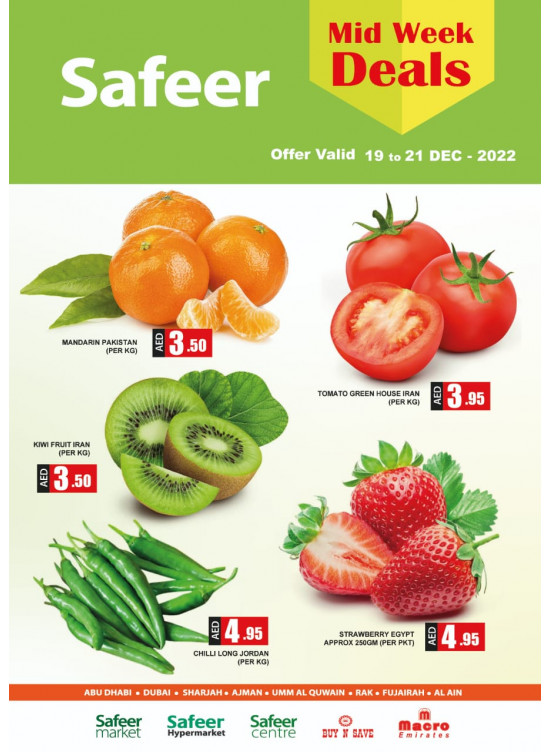 Midweek Deals from Al Safeer Hypermarket until 21st December - Al ...