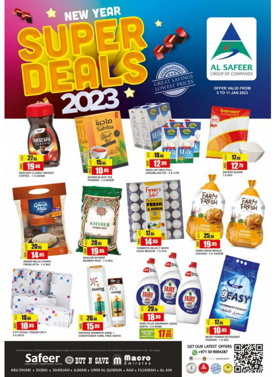 Super Deals from Al Safeer Hypermarket until 11th January - Al Safeer ...