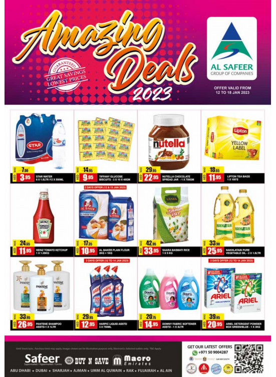 Amazing Deals from Al Safeer Hypermarket until 18th January - Al Safeer ...