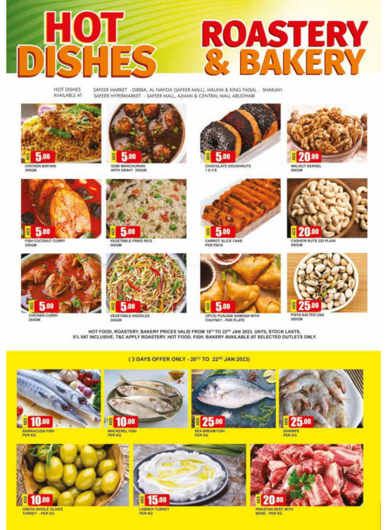 Hot Dishes from Al Safeer Hypermarket until 22nd January - Al Safeer ...