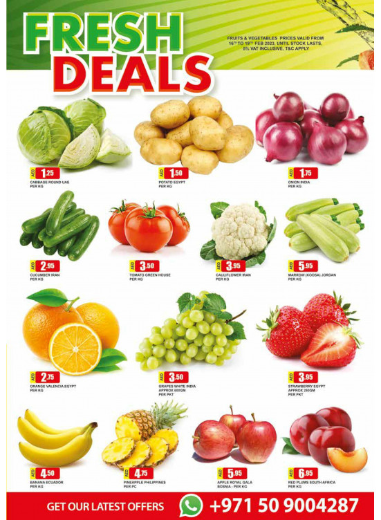 Fresh Deals from Al Safeer Hypermarket until 20th February - Al Safeer ...