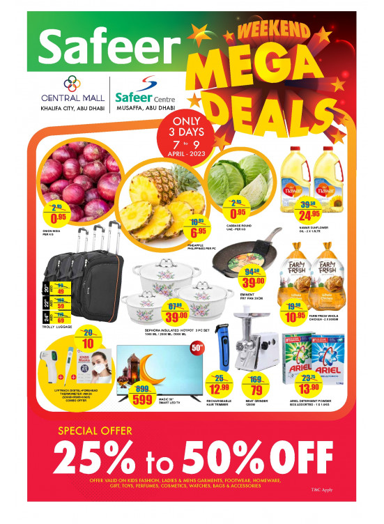 Mega Deals from Al Safeer Hypermarket until 9th April - Al Safeer ...