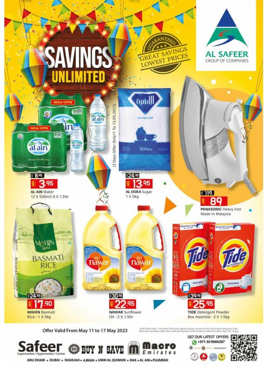 Big Savings from Al Safeer Hypermarket until 17th May - Al Safeer ...