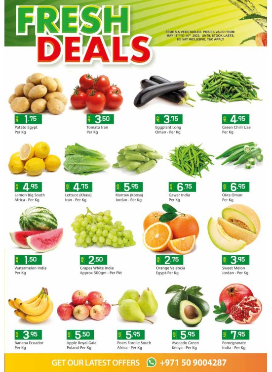 Fresh Deals from Al Safeer Hypermarket until 14th May - Al Safeer ...