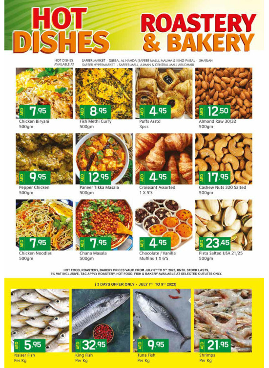 Hot Dishes from Al Safeer Hypermarket until 9th July - Al Safeer ...