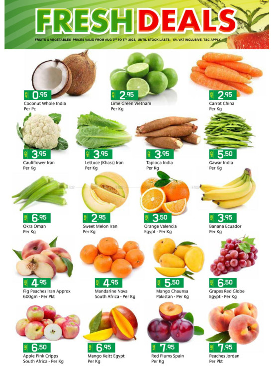 Fresh Deals from Al Safeer Hypermarket until 6th August - Al Safeer ...