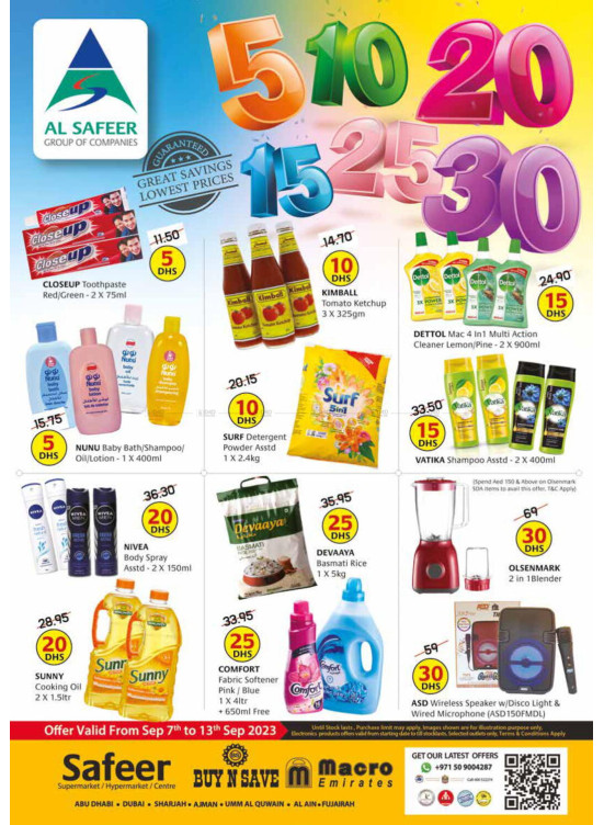 Amazing Deals from Al Safeer Hypermarket until 13th September - Al ...