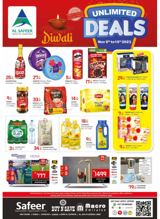 Unlimited Deals from Al Safeer Hypermarket until 15th November - Al ...