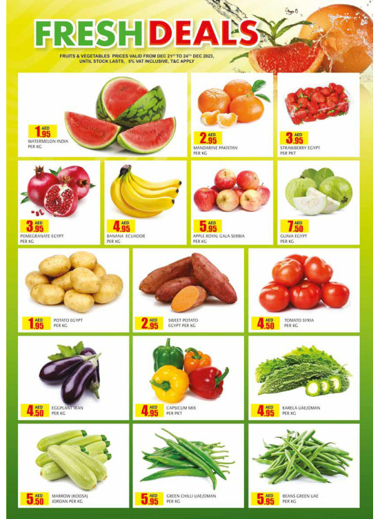 Fresh Deals from Al Safeer Hypermarket until 24th December - Al Safeer ...