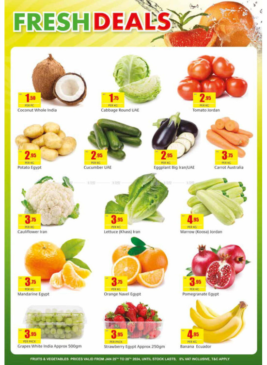 Fresh Deals from Al Safeer Hypermarket until 28th January - Al Safeer ...
