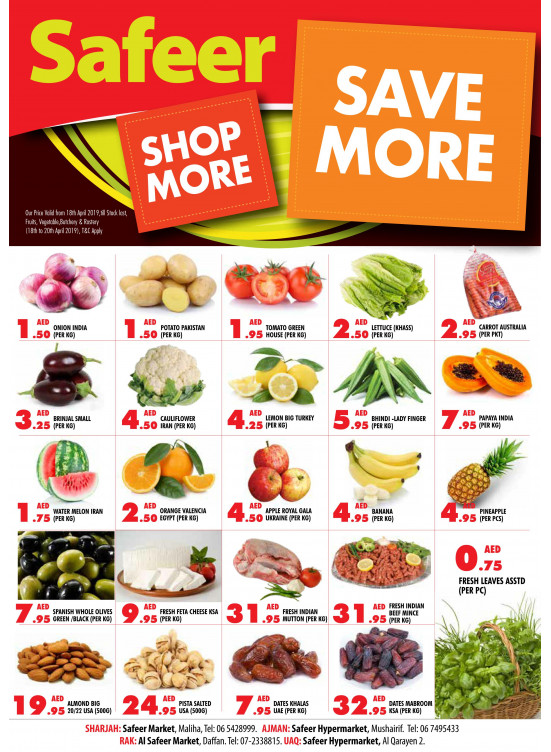 Shop More Save More from Al Safeer Hypermarket until 20th April - Al ...