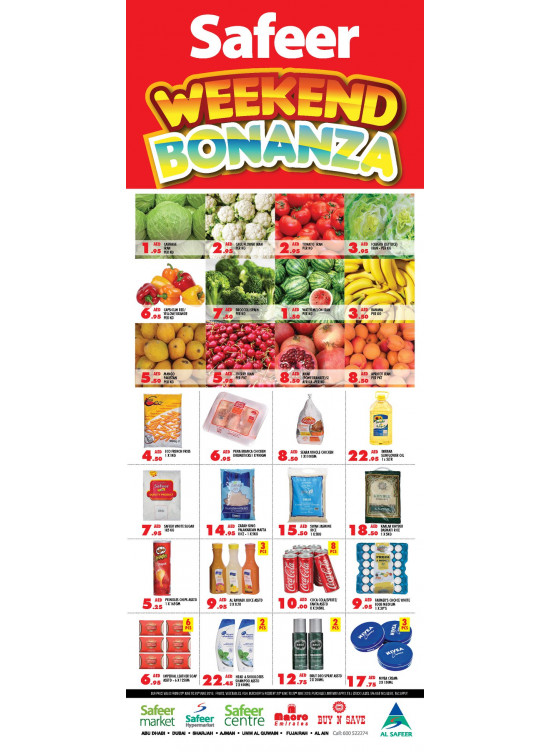 Weekend Bonanza from Al Safeer Hypermarket until 27th June - Al Safeer ...