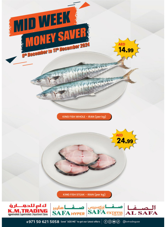 Midweek Deals - Al Safa & Safa Express, Al Ain from K.M. TRADING until ...