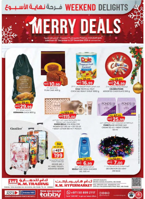 Weekend Delights - Mussafah Branches from K.M. TRADING until 29th ...