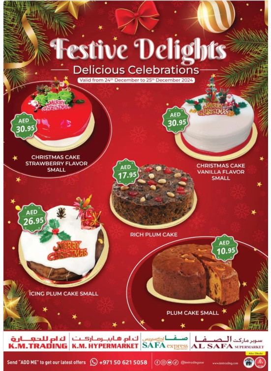 Festive Delights - Abu Dhabi from K.M. TRADING until 25th December - K ...