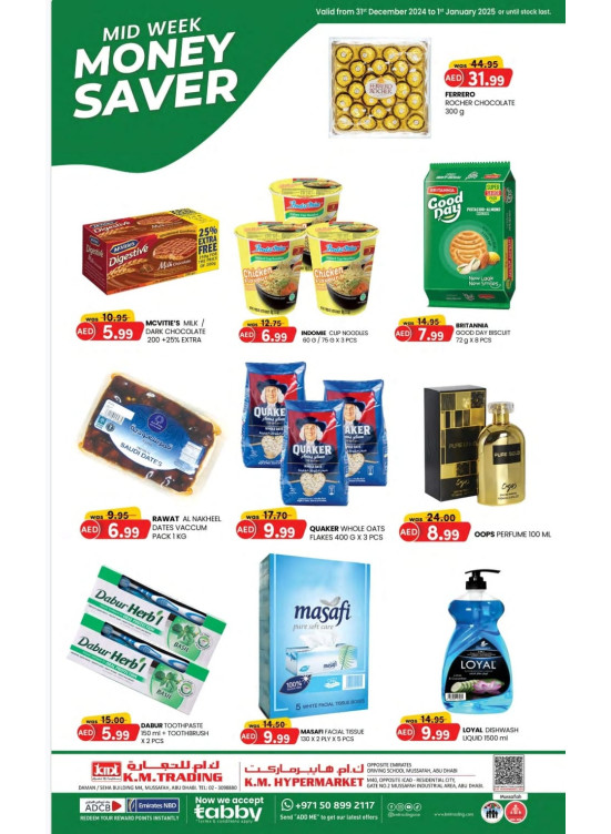 Midweek Money Saver - Mussafah Branches from K.M. TRADING until 1st ...
