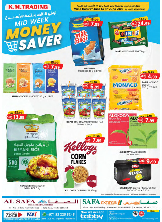 Midweek Money Saver - Al Safa & Safa Express, Al Ain from K.M. TRADING ...
