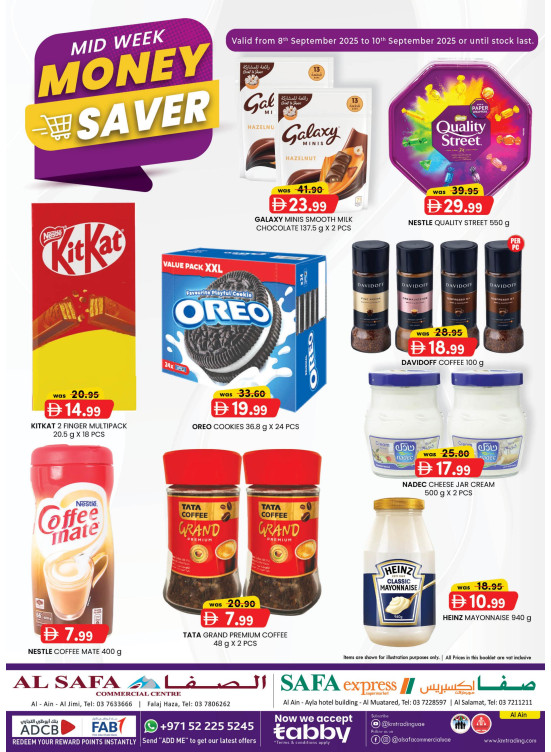 Midweek Money Saver - Al Safa & Safa Express, Al Ain from K.M. TRADING ...