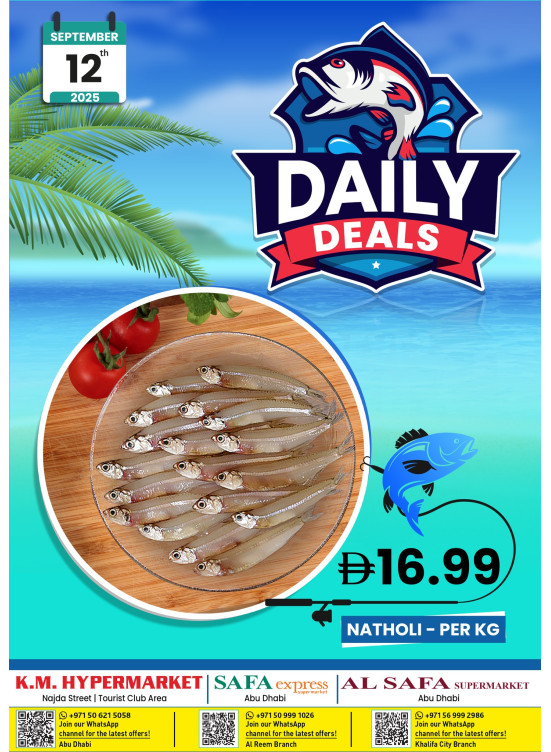 Daily Deals - Abu Dhabi from K.M. TRADING until 12th September - K.M ...