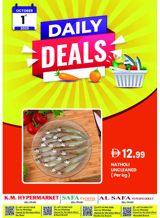 Daily Deals - Abu Dhabi from K.M. TRADING until 1st October - K.M ...