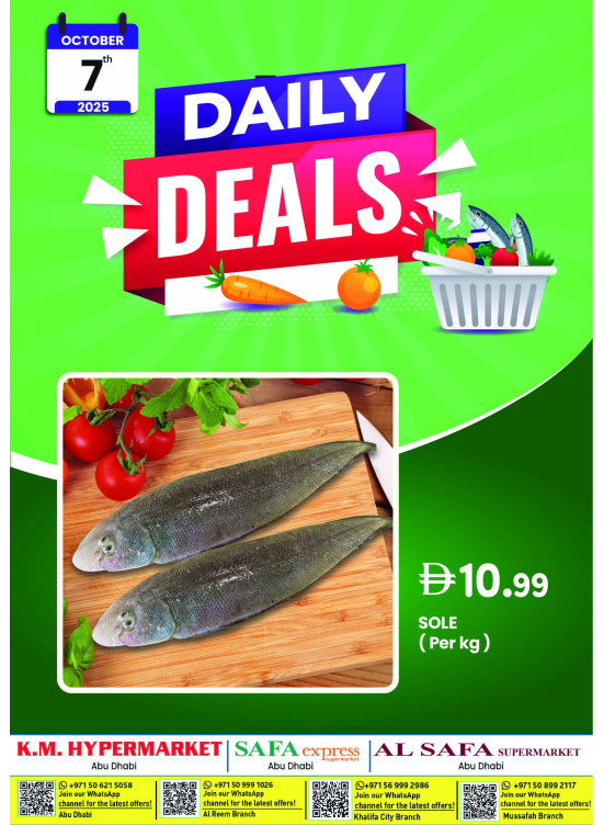 Daily Deals - Abu Dhabi from K.M. TRADING until 7th October - K.M ...