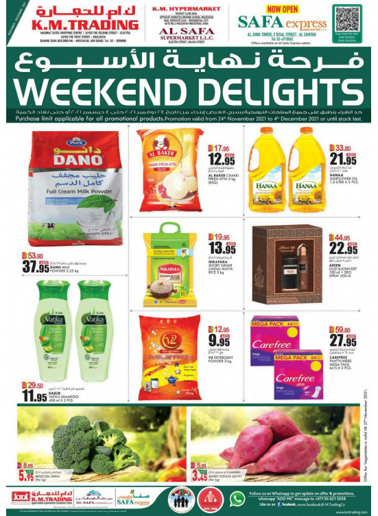 Weekend Delights - Abu Dhabi from K.M. TRADING until 5th December - K.M ...