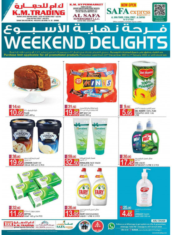 Weekend Delights - Abu Dhabi from K.M. TRADING until 1st January - K.M ...