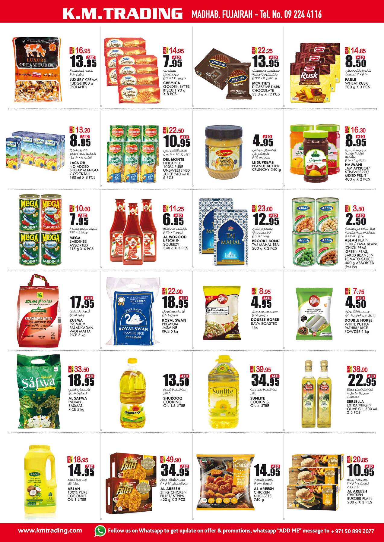 Weekend Money Saver - Fujairah from K.M. TRADING until 11th September ...