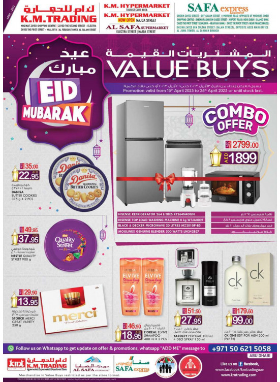 Value Buys - Abu Dhabi from K.M. TRADING until 26th April - K.M ...