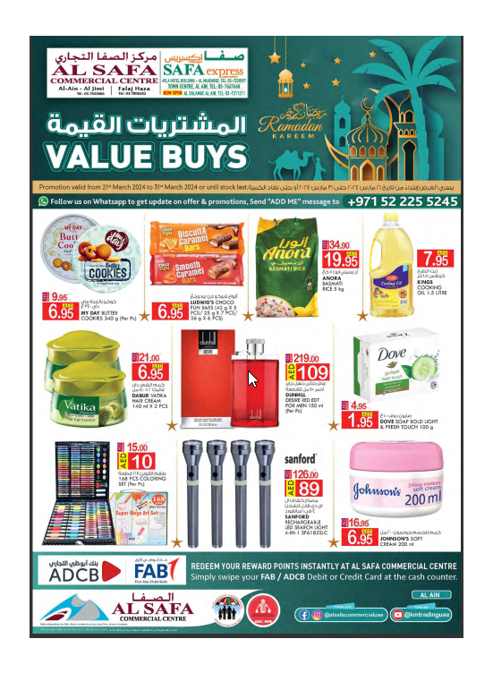 Value Buys - Al Safa & Safa Express, Al Ain from K.M. TRADING until ...