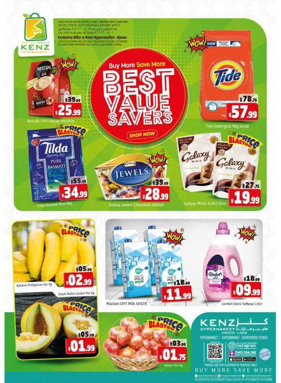 Best Savers from Kenz Hypermarket until 1st August - Kenz Hypermarket ...