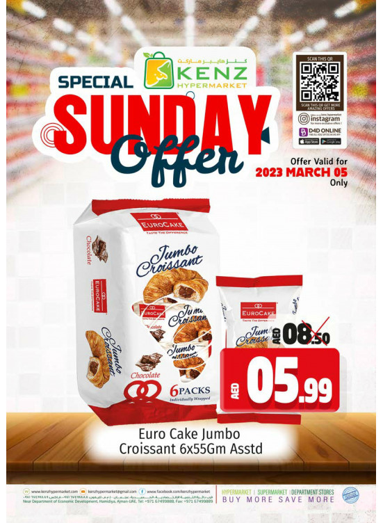 Sunday Offers from Kenz Hypermarket until 5th March - Kenz Hypermarket ...