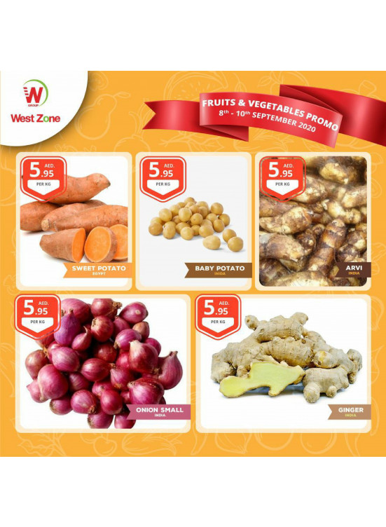 Fruits & Vegetables Promo from West Zone until 10th September - West ...