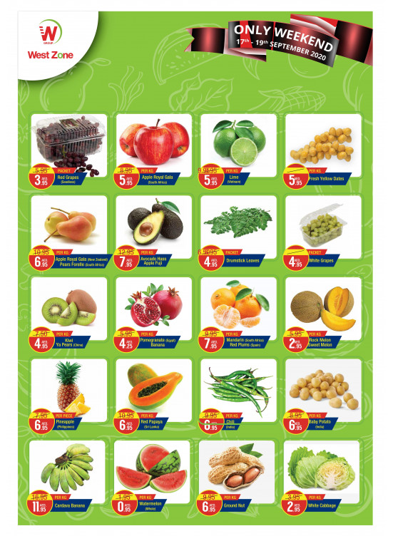 Fresh Weekend Offers from West Zone until 19th September - West Zone ...